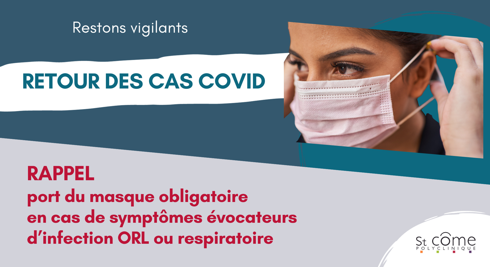 COVID | Restons vigilants - St Côme